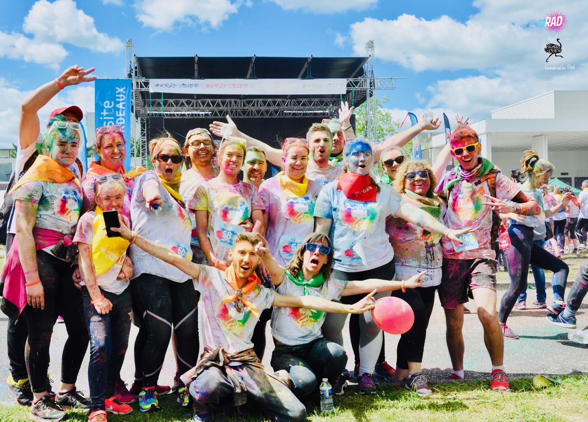 La Burdi'Color fête ses 10 ans avec Les Liens du Coeur - Les Liens du Cœur